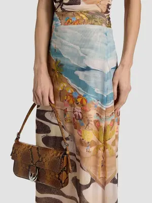 Farm Rio Copacabana Beach Printed Maxi Skirt