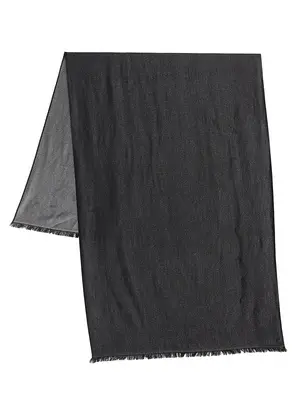 CAROLYN ROWAN ACCESSORIES Metallic Scarf - Black