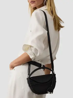 Ralph Lauren Leather Mini Crossbody Bag