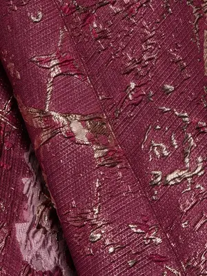 Rene Ruiz Collection Scalloped Brocade Strapless Cocktail Dress