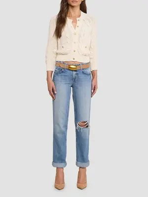 L'Agence Darcy Cable Stitch Cardigan