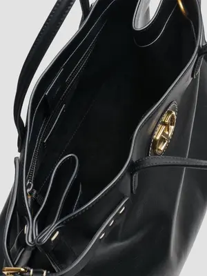 Valentino Garavani Antibes Leather Shopping Bag