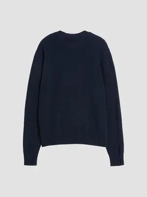Valentino Garavani Wool Crewneck Sweater With Embroidery