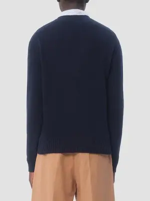 Valentino Garavani Wool Crewneck Sweater With Embroidery