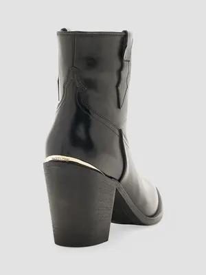 Partlow Marge 90mm Leather Ankle Boots