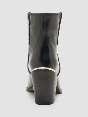 Partlow Marge 90mm Leather Ankle Boots
