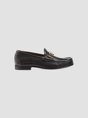 Valentino Garavani Vlogo Signature Buffalo Loafers 20mm