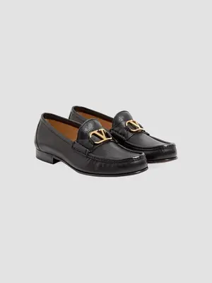 Valentino Garavani Vlogo Signature Buffalo Loafers 20mm