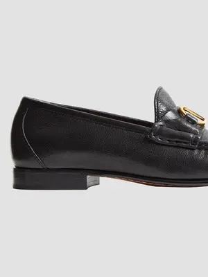 Valentino Garavani Vlogo Signature Buffalo Loafers 20mm