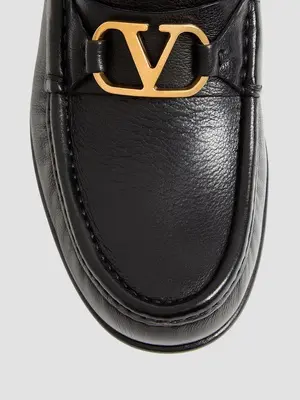 Valentino Garavani Vlogo Signature Buffalo Loafers 20mm