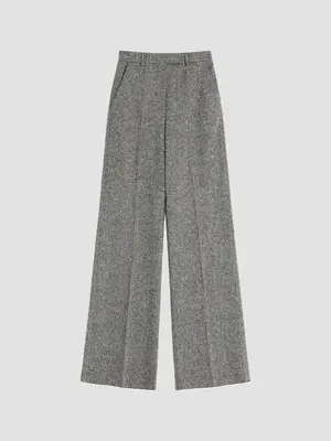 Valentino Garavani Natté Buttoned Weave Pants - Grey