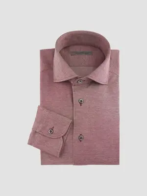 Corneliani Cotton Pique Shirt - Rose