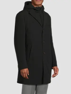 Corneliani Peformance Stretch-nylon Overcoat