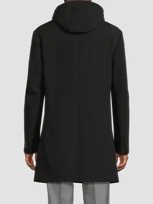 Corneliani Peformance Stretch-nylon Overcoat