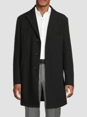 Corneliani Peformance Stretch-nylon Overcoat