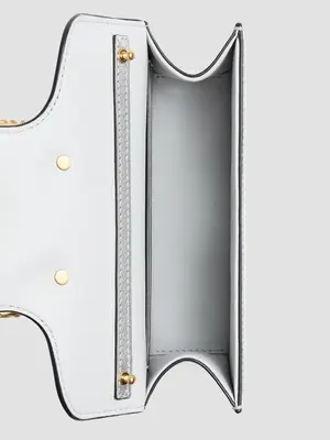 Valentino Garavani Locò Small Shoulder Bag In Laminated Calfskin