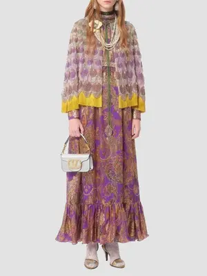 Valentino Garavani Locò Small Shoulder Bag In Laminated Calfskin