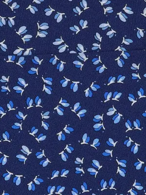 FERRAGAMO Dragonfly Print Silk Tie