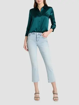 L'Agence Tati Crop Micro Bootcut Jeans