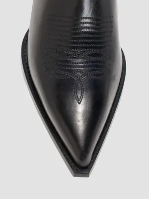 Partlow Rylie 60mm Leather & Mesh Boots