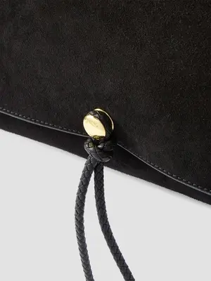 Veronica Beard Edit Suede Shoulder Bag
