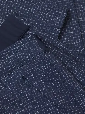 Lucky In Love Bouclé Grid Pull-on Pants