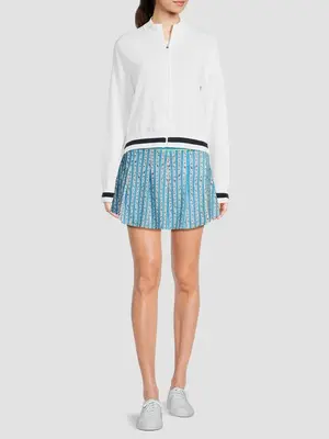 Lucky In Love Mini Bar Pleat Skort