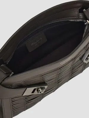FERRAGAMO Hug Leather Shoulder Bag