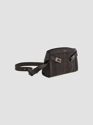 FERRAGAMO Hug Leather Shoulder Bag
