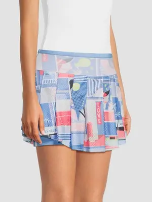 Lucky In Love Linen Noveau Intuition Mini Skort