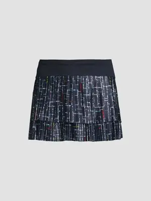 Lucky In Love Ps I Love You Lovin' Boucle Pleated Skirt