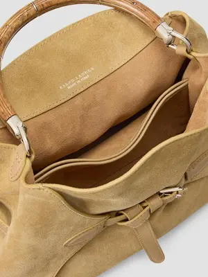 Ralph Lauren The Suede Top-handle Bag