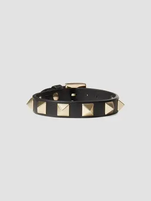 Valentino Garavani Rockstud Bracelet - Black