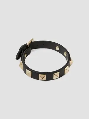 Valentino Garavani Rockstud Bracelet - Black