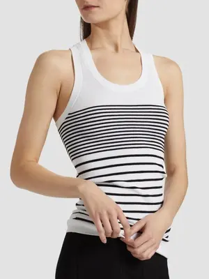 Proenza Schouler Roberts Striped Tunic Tank