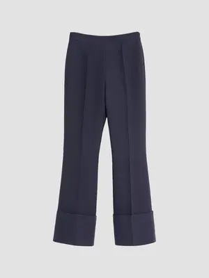 Valentino Garavani Crepe Couture Pants - Blue