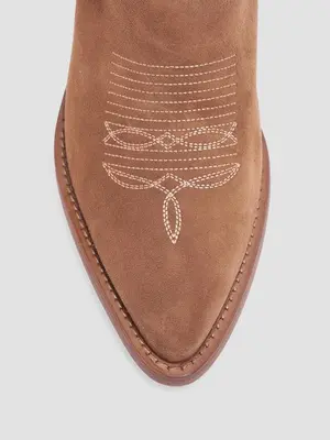 Partlow Cami 90mm Fringed Suede Knee-high Boots