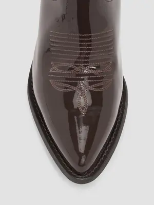 Partlow Coco 90mm Patent Leather Knee-high Boots
