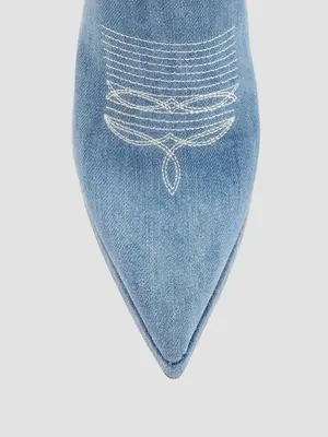Partlow Camila 95mm Embroidered Booties