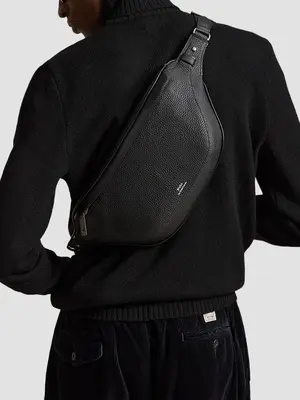 Polo Ralph Lauren Polo Id Pebbled Leather Belt Bag