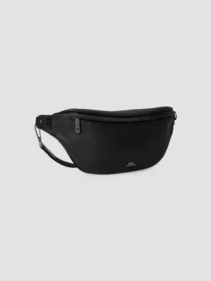Polo Ralph Lauren Polo Id Pebbled Leather Belt Bag