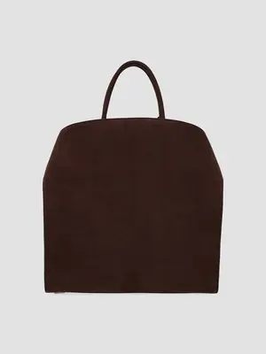 FERRAGAMO Hug Suede Tote Bag