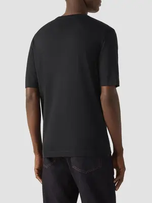 Zegna 15milmil15 Wool T-shirt - Black