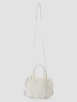 Farm Rio Jelly Flower Bag - Ivory