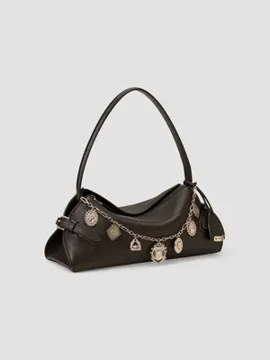 Ralph Lauren The Charm-detail Leather Shoulder Bag