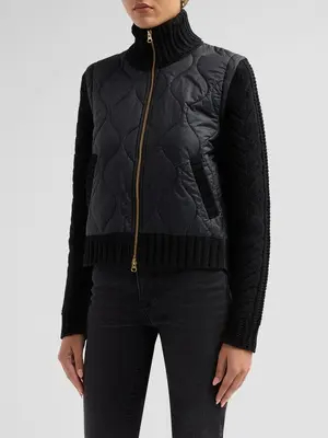 Veronica Beard Patra Quilted Wool-blend Jacket