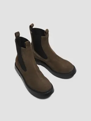 Proenza Schouler Bank 25mm Suede Chelsea Boots