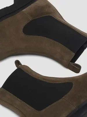 Proenza Schouler Bank 25mm Suede Chelsea Boots