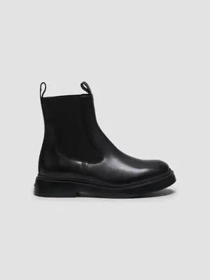 Proenza Schouler Bank 25mm Leather Chelsea Boots - Black