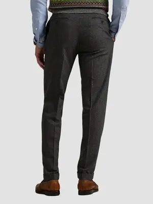 Polo Ralph Lauren Pleated Wool Flannel Trousers